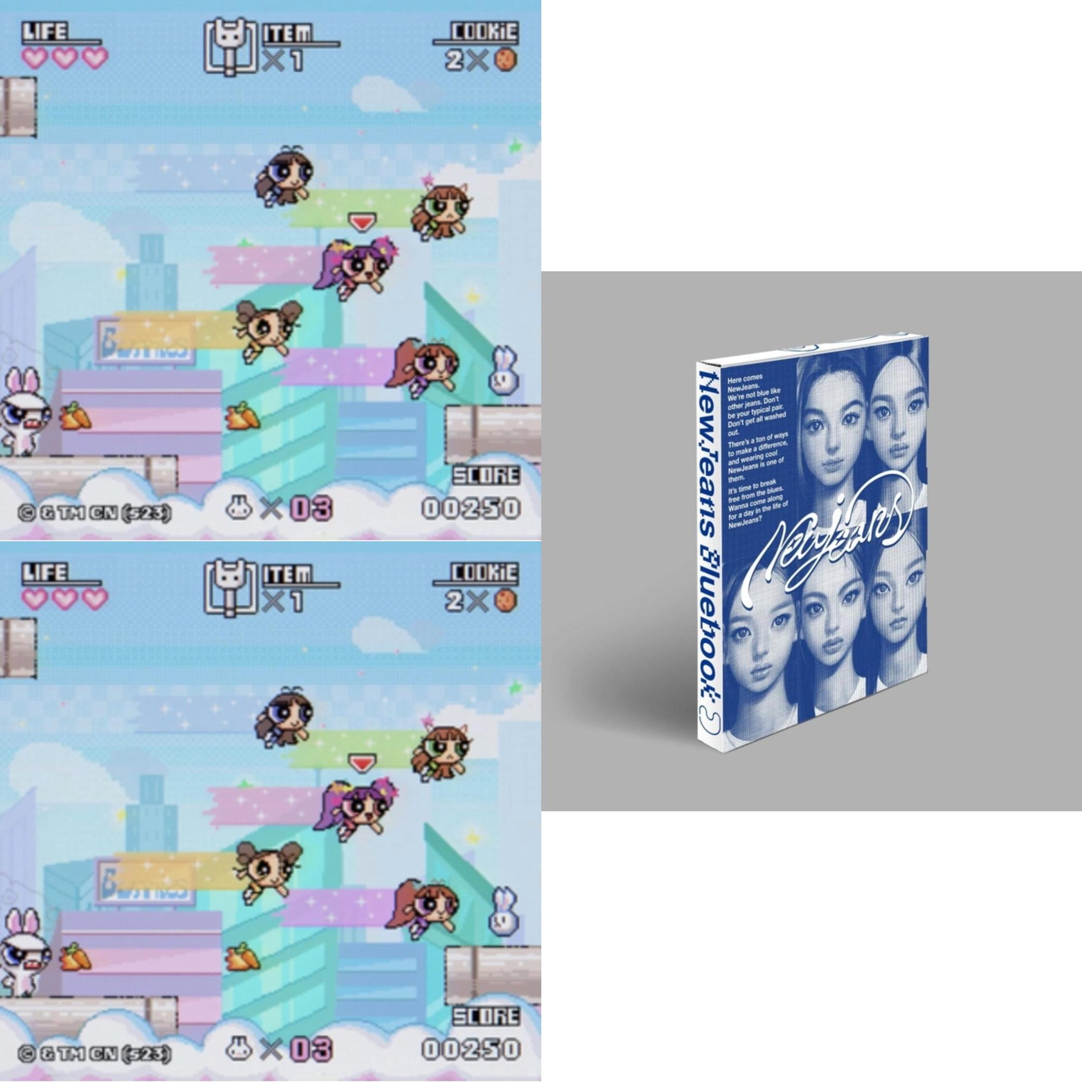 Get Up: 2Nd Ep (The Powerpuff Girls X Nj Box Ver.) & Get Up (Bunny Beach Bag Ver.) & Newjeans ...