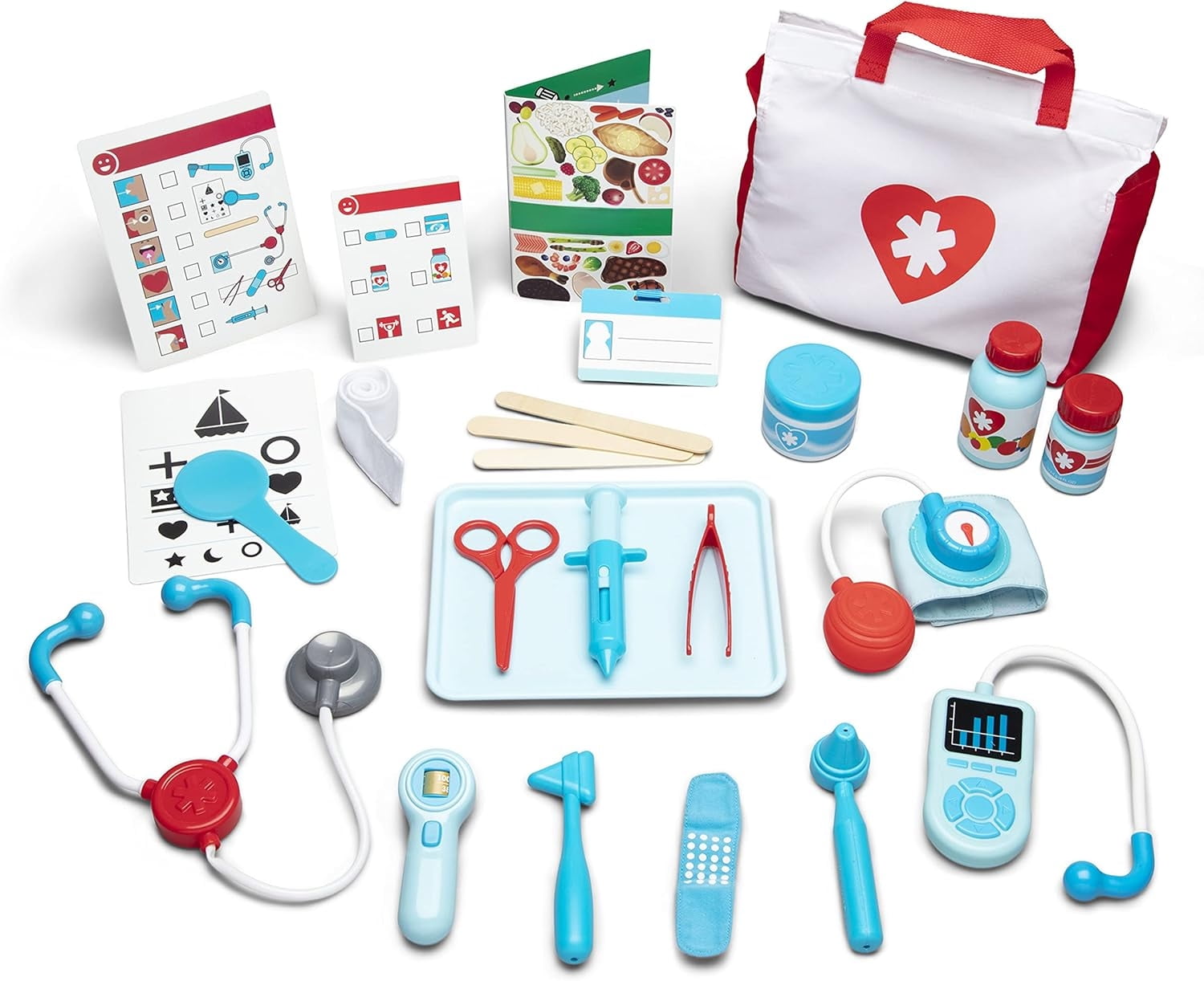 Get Well Doctor’s Kit Play Set – 25 Toy Pieces - Doctor Role Play Set ...