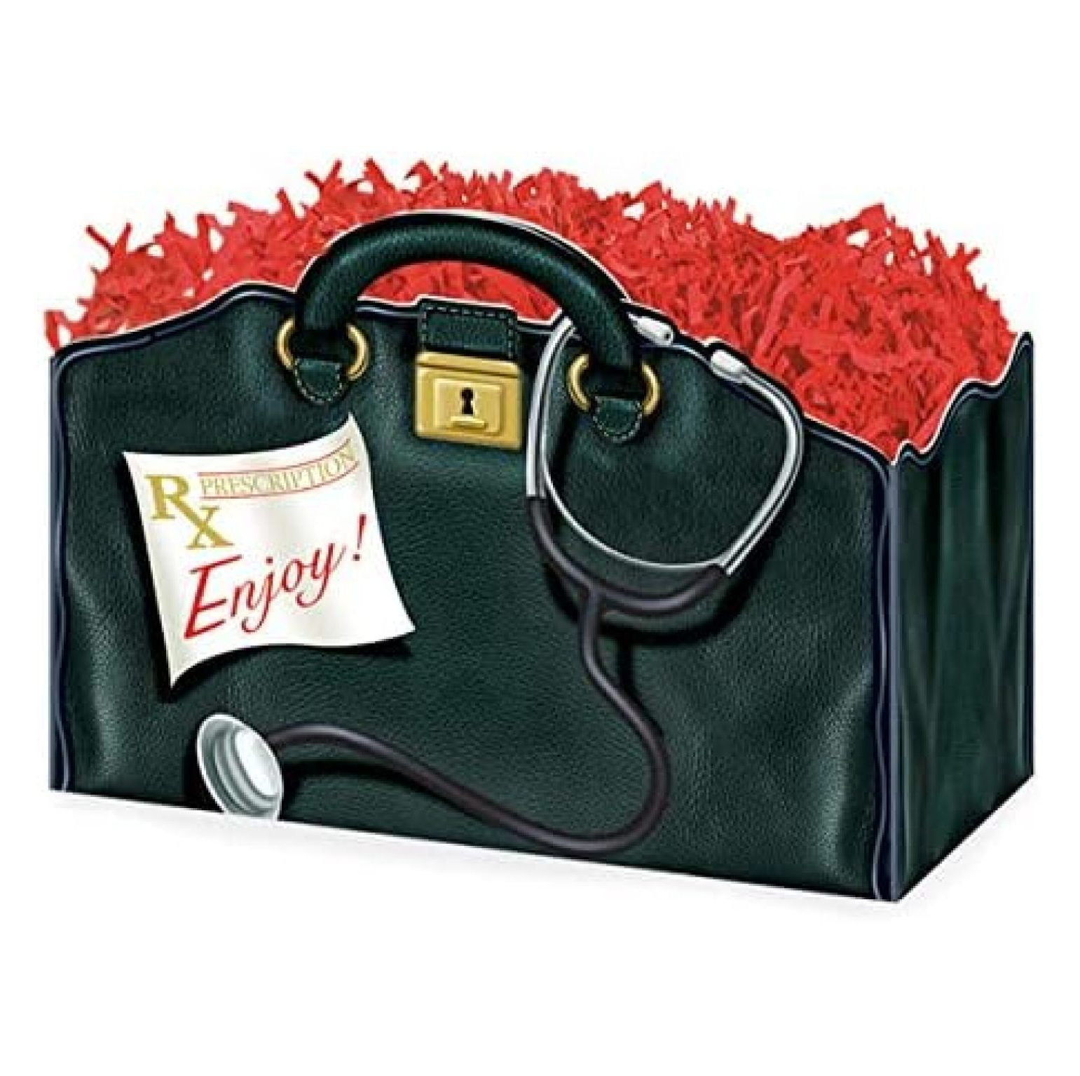 Get Well Doctors Bag Gift Box - Doctor Theme Gift Box - Medical Theme ...