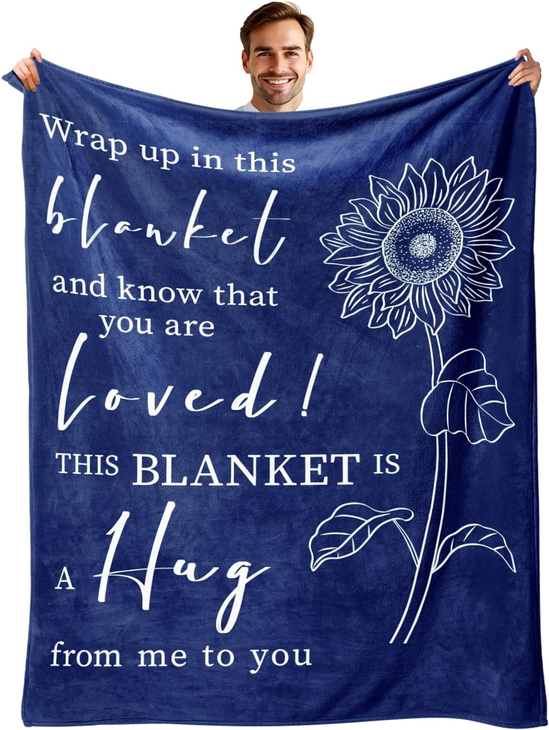 Get Well Gifts for Men & Women Get Well Blanket Thinking of You ...