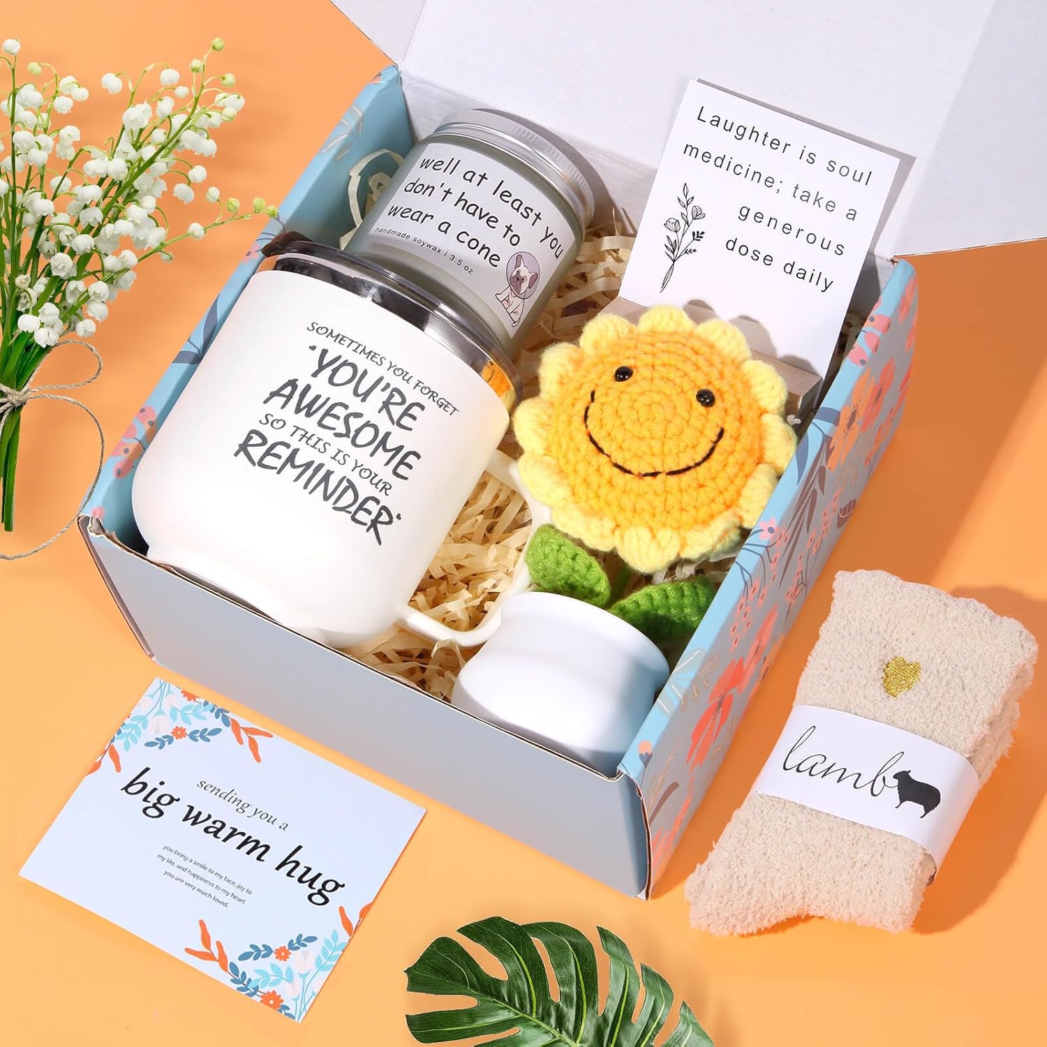 Get Well Gifts for Women-7 Pcs After Surgery Recovery Gifts for Teen ...