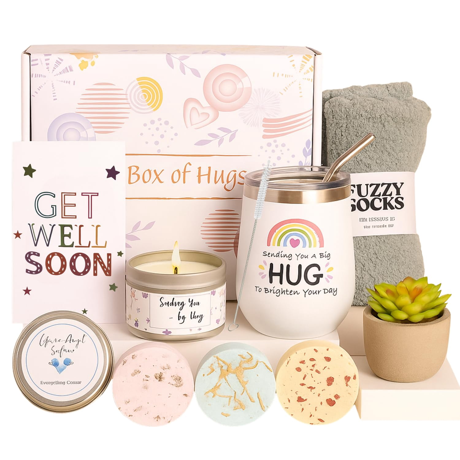 Get Well Gifts for Women Feel Better Gifts Get Well Soon Gift Baskets ...