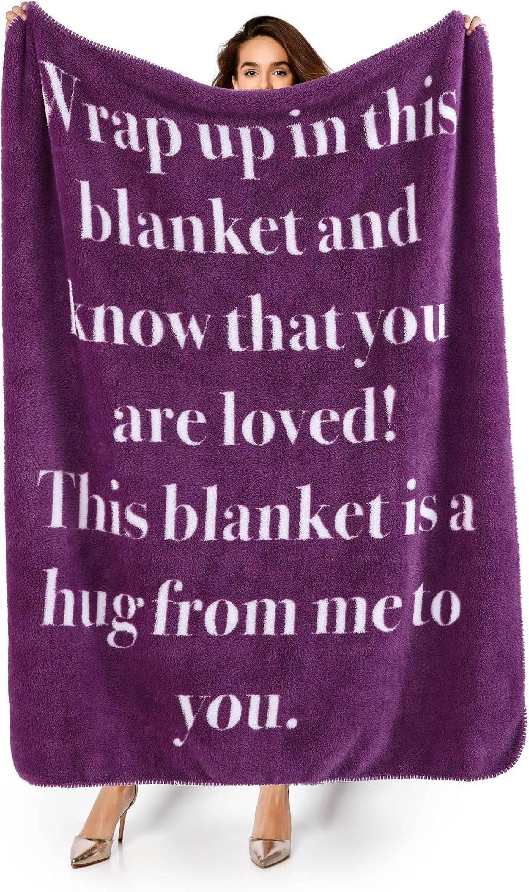 Get Well Gifts for Women - After Surgery Blanket with Inspirational ...