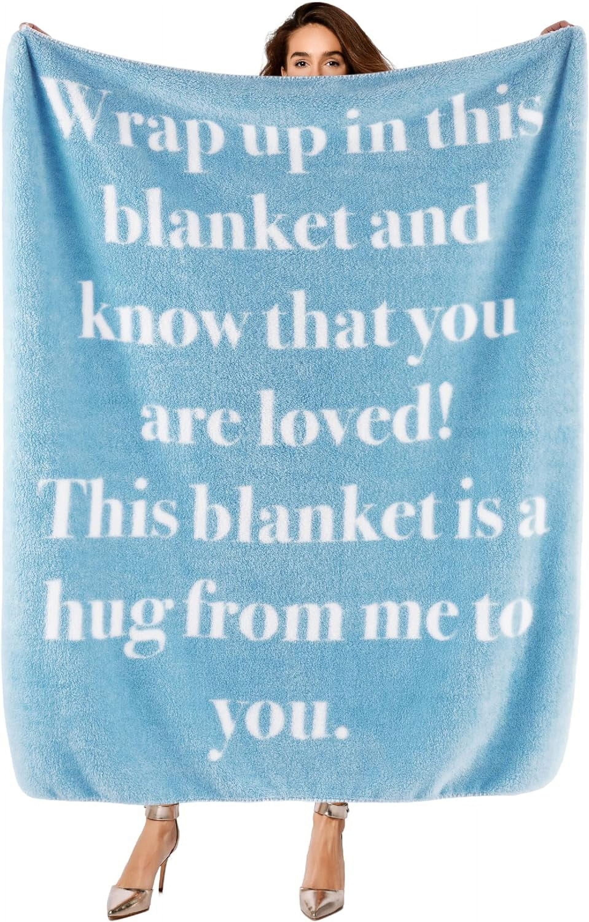 Get Well Gifts for Women - After Surgery Blanket with Inspirational ...