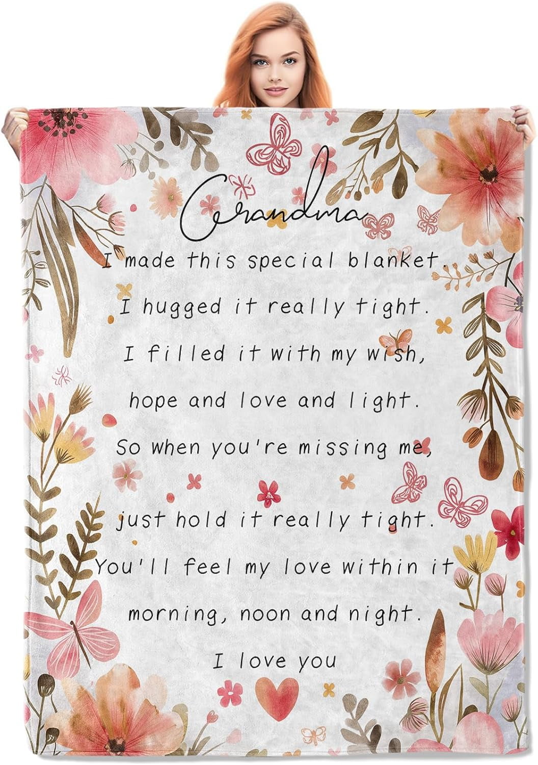 Get Well Gifts for Women - After Surgery Blanket with Inspirational ...