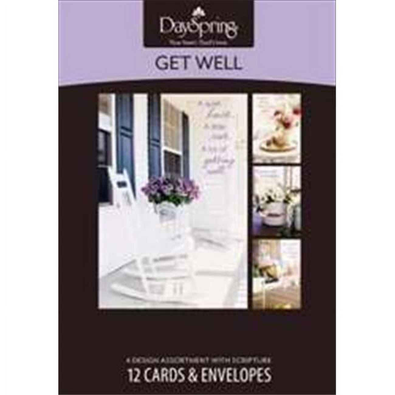 DaySpring, Get Well Inspirational Cards, 12ct, Sunny Days - Walmart.com
