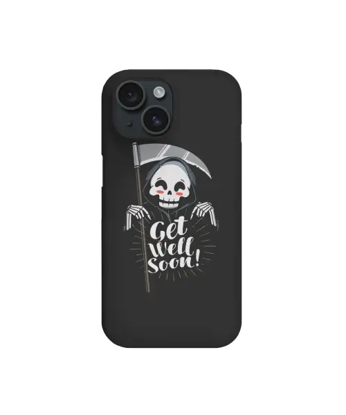 Get Well Soon Funny Voodoo Doll Art Phone Case for iPhone 16 15 14 13 ...