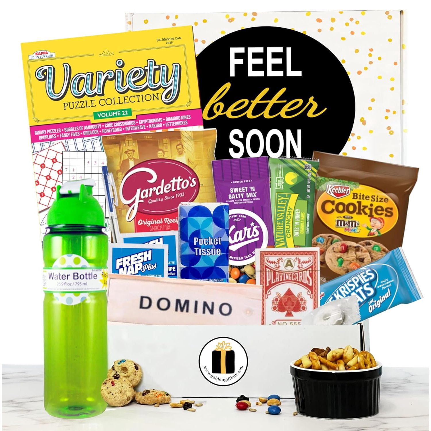 Get Well Soon Gift Basket: Care Package for A Sick Friend - Get Well ...