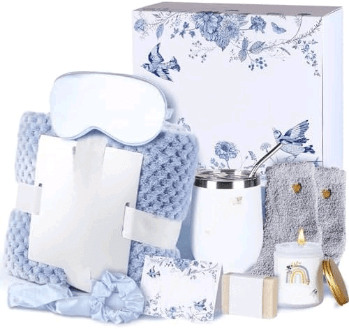 Get Well Soon Gifts for Women, Self Care Package with Blanket, Spa Gift ...