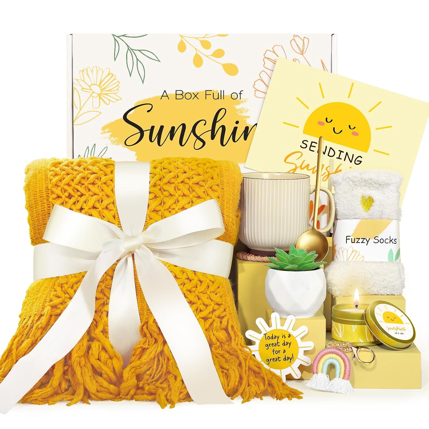 Get Well Soon Gifts for Women, Sympathy Gift Baskets, Thinking of You ...