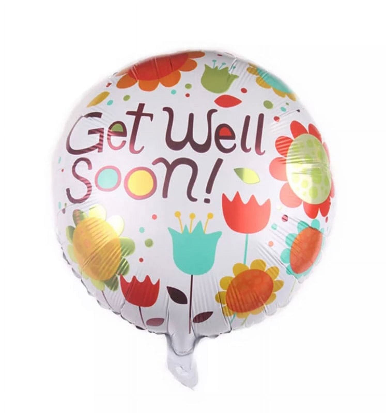 Get Well Soon Mylar Balloon Feel Better Foil Balloon - Walmart.com