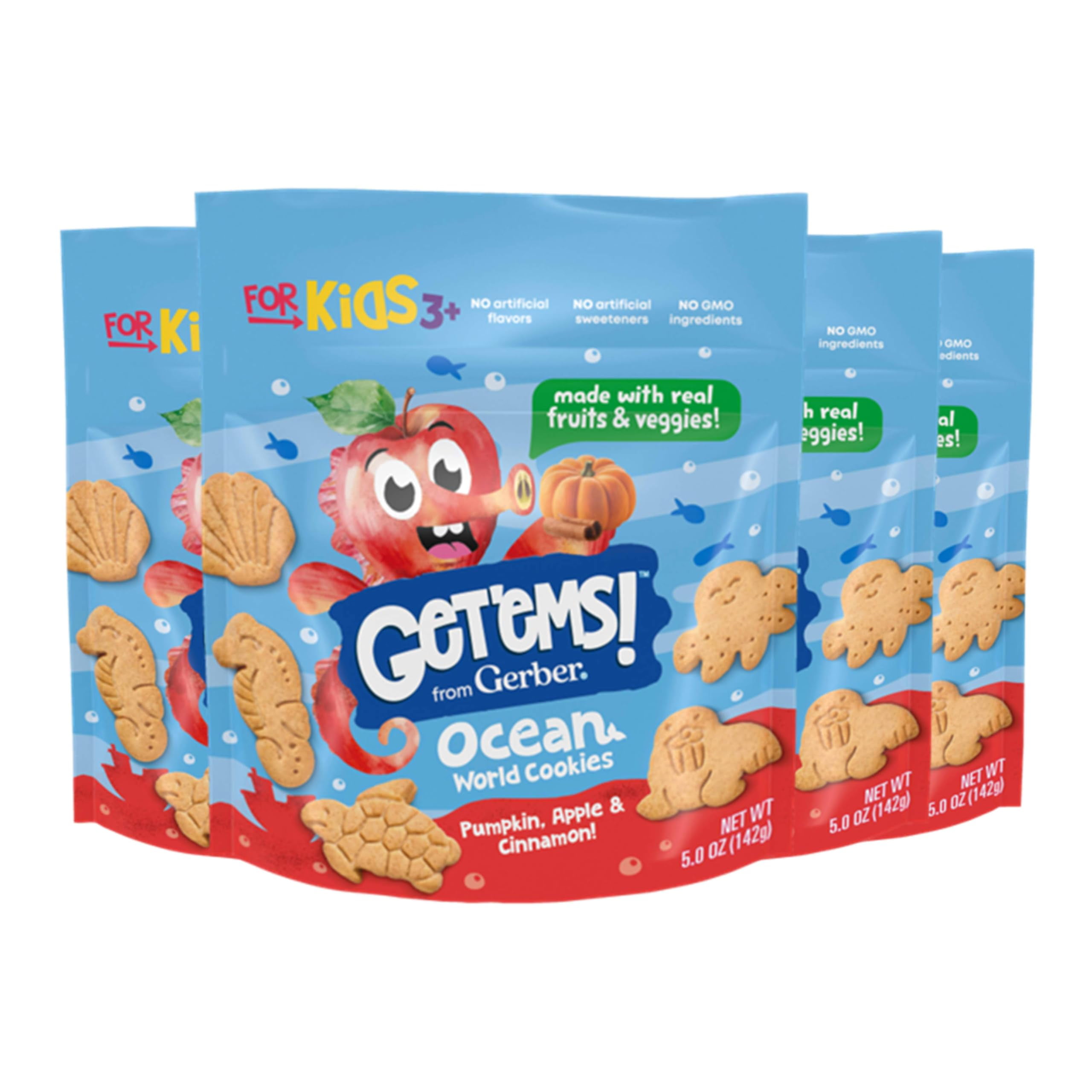 Get'ems! from GerberUMRT Pumpkin, Apple & Cinnamon Ocean World Cookies ...