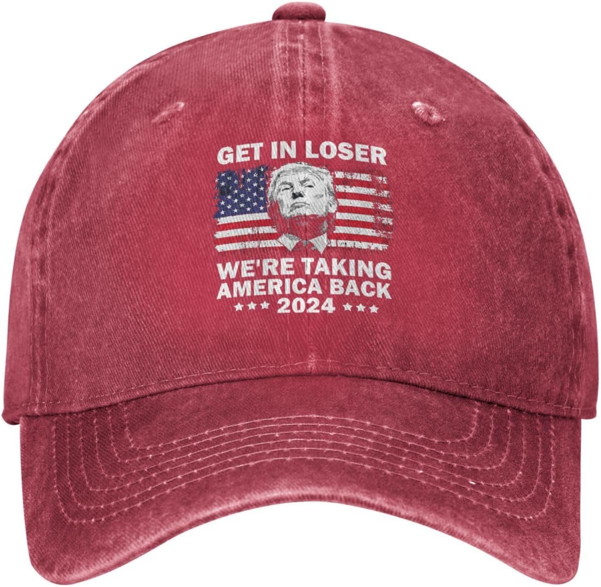 Get in Loser We'Re Taking America Back 2024 Cap for Men Baseball Caps ...