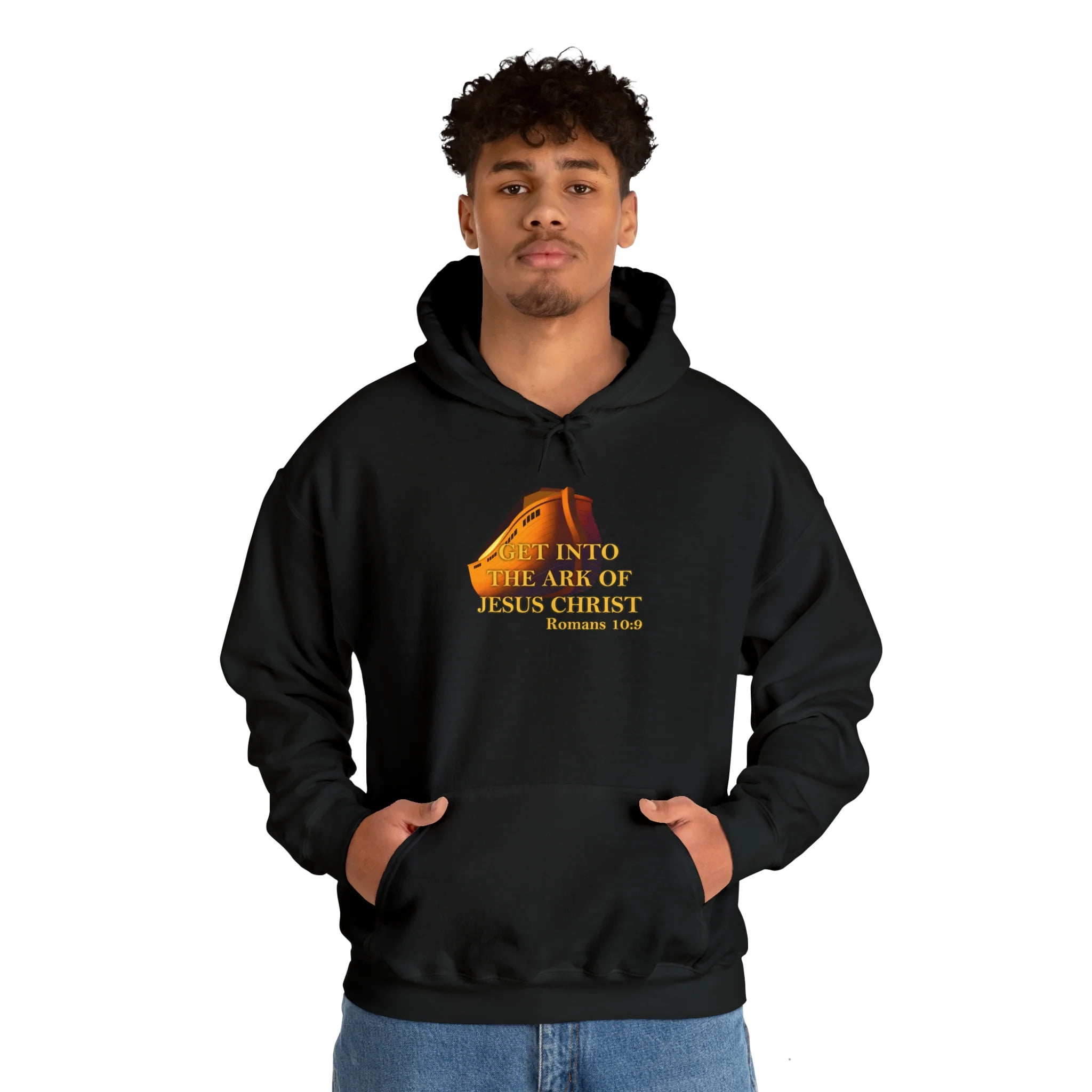 Get into the Ark of Jesus Christ Men Unisex Heavy Blend™ Hooded ...