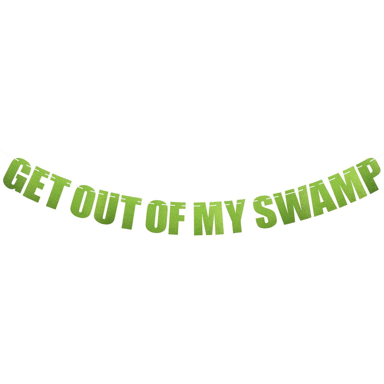 Get Out ofEGSC My Swamp Banner, Swamp Decorations Pre-Assembled ...