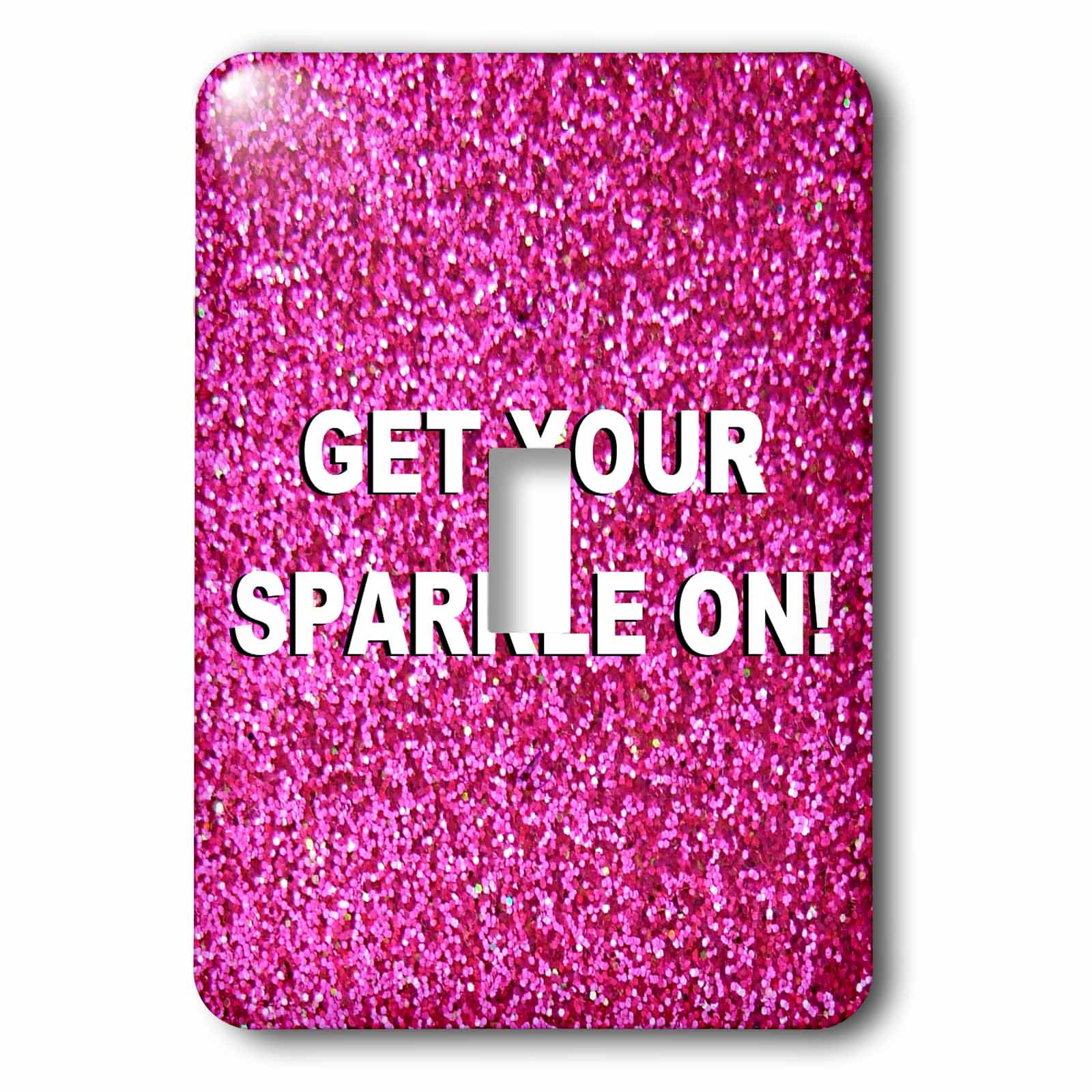 3dRose, Get your sparkle on - fun girly hot pink faux glitter texture ...