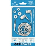 GetPower 3 Ft. Earbuds - Single Pack - Walmart.com