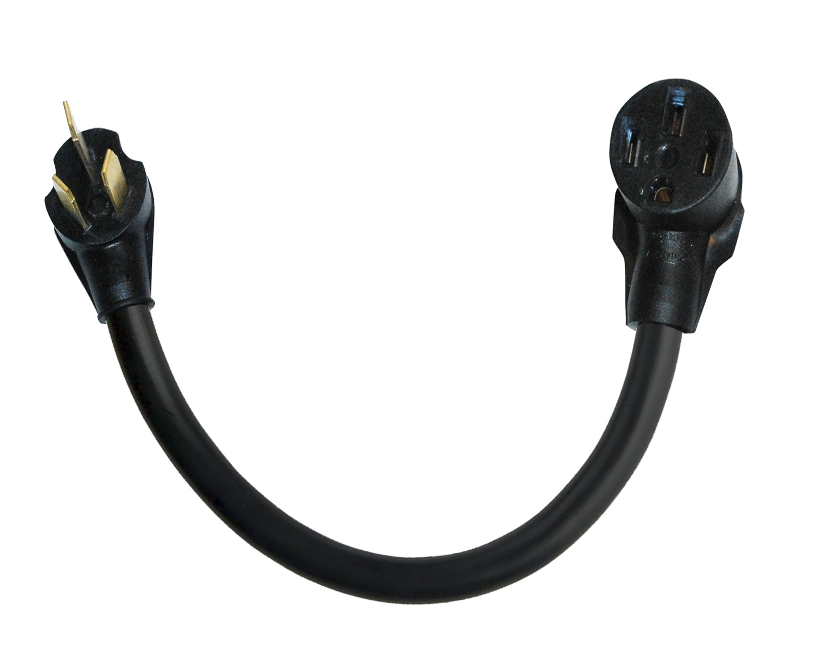 GetWiredUSA, 50A 120-240V 3 Prong Male - 4 Prong Female Electrical Plug ...