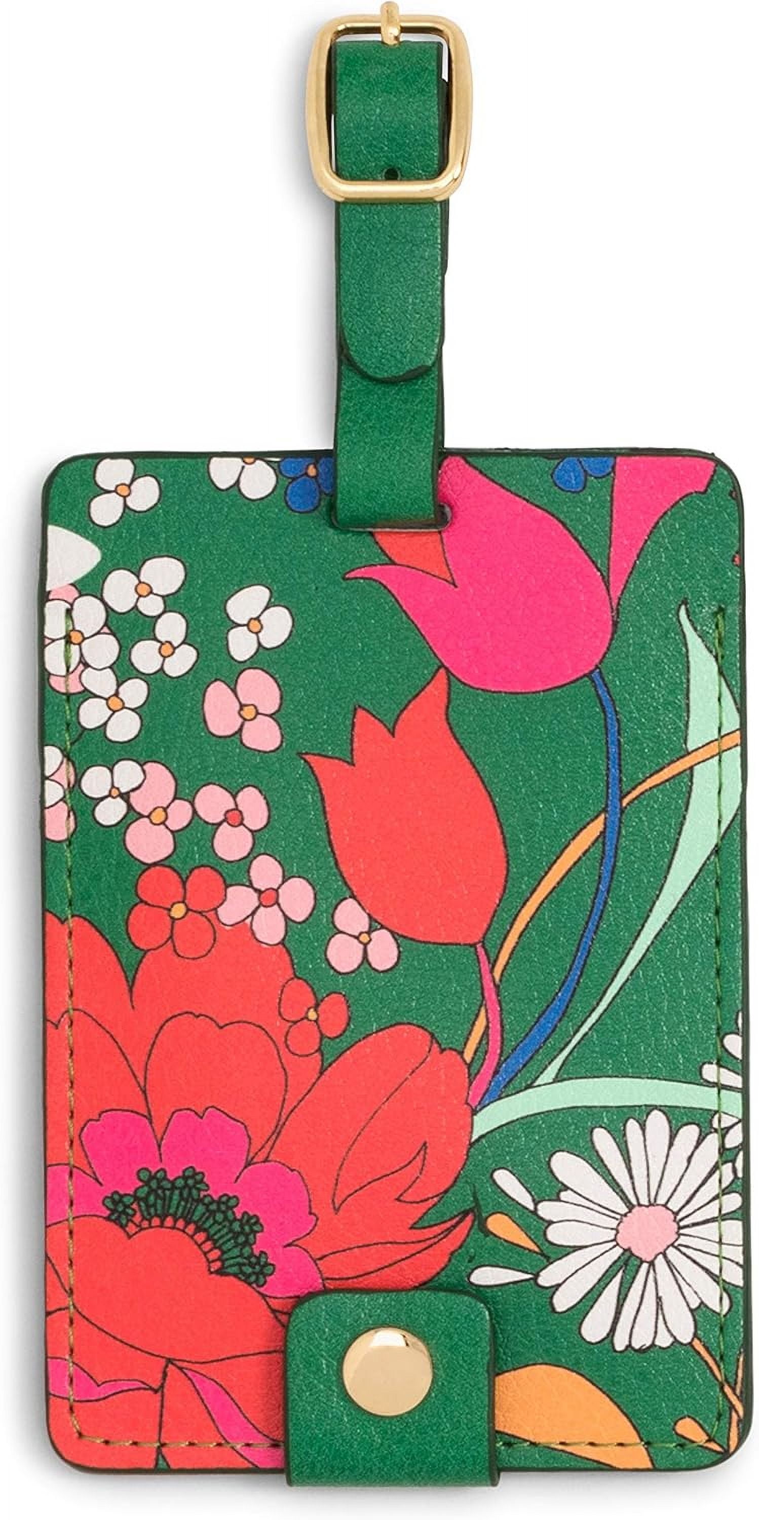 Getaway Suitcase Tag for Travel, Durable Vegan Leather Luggage ...