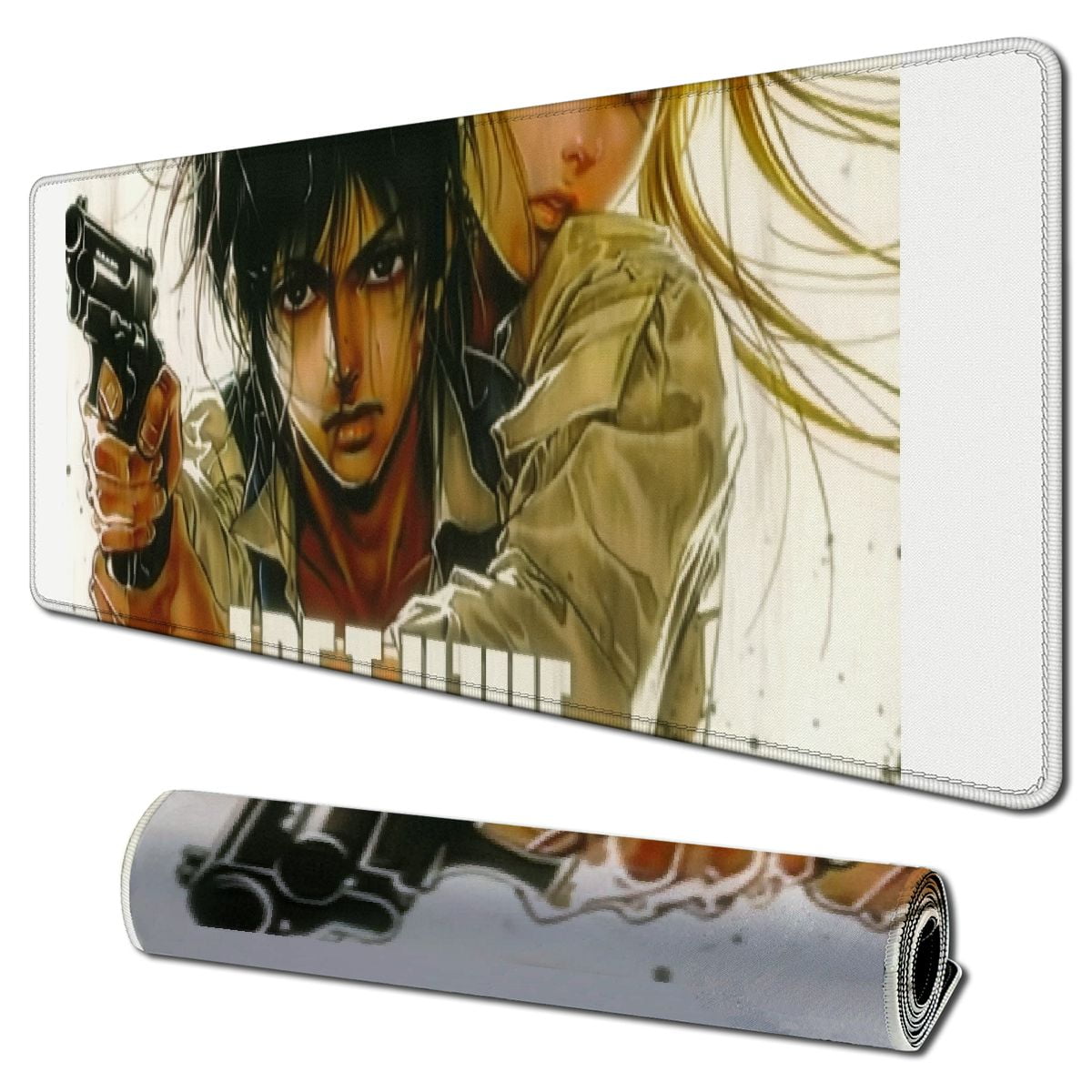 Getbackerss Mouse Pad Computer Keyboard Mouse Pad Waterproof and Non ...