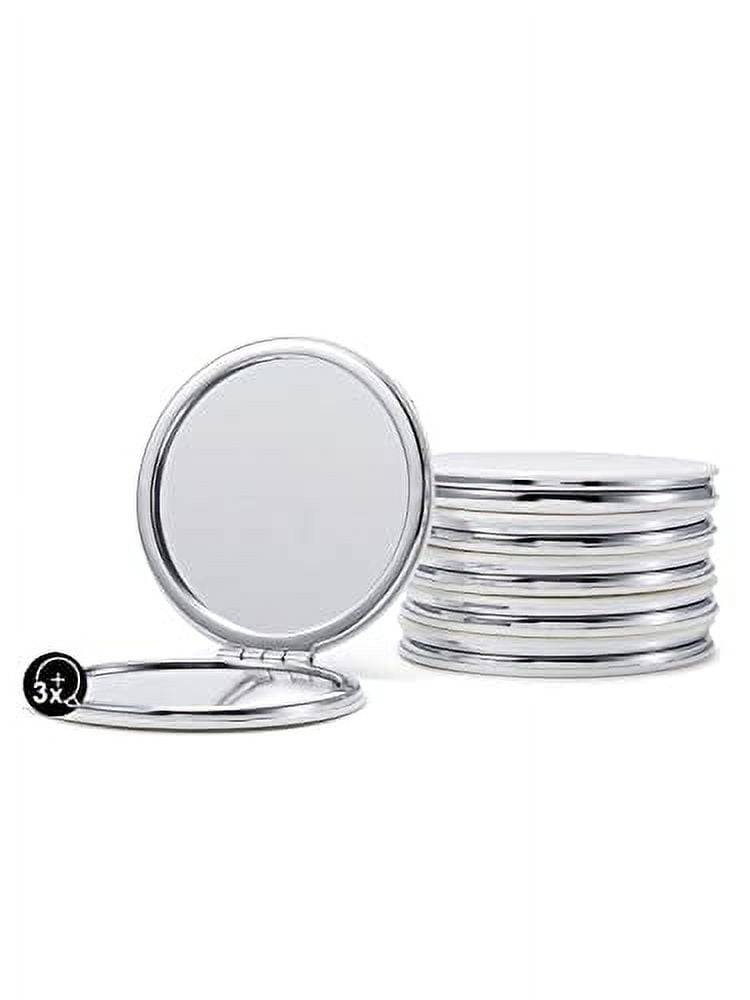 Getinbulk Compact Mirror Bulk Set Of 6 Round Double Sided 1x 3x