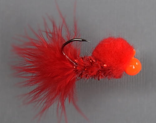 GetmDry Micro Steelhead Jig, Fireball - Walmart.com