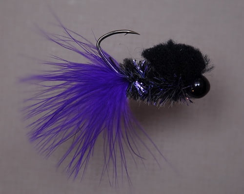 GetmDry Steelhead Jigs- 1/8oz, Black Purple - Walmart.com