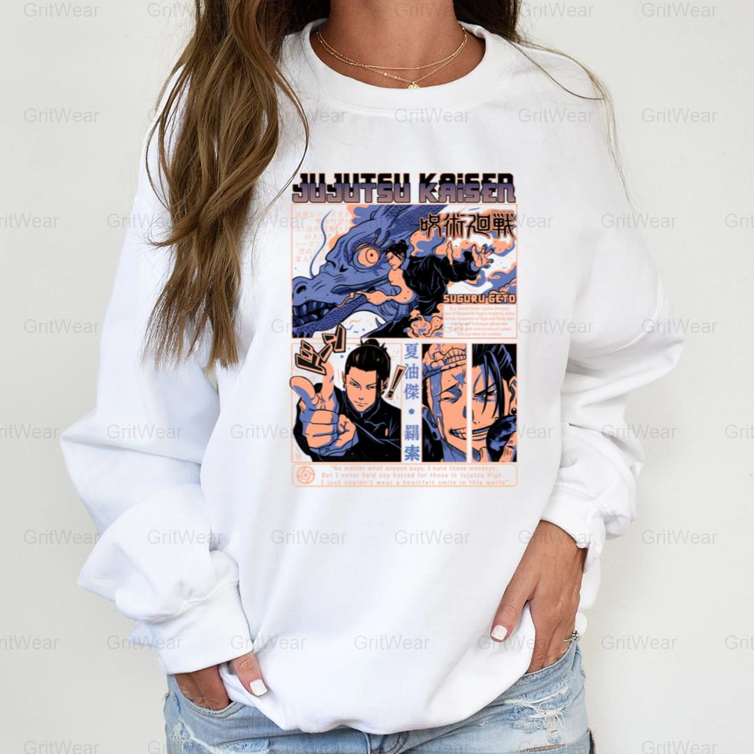 Geto Suguru Gojo JJK Jujutsu Kaisen Anime Manga Fan Girl Graphic ...