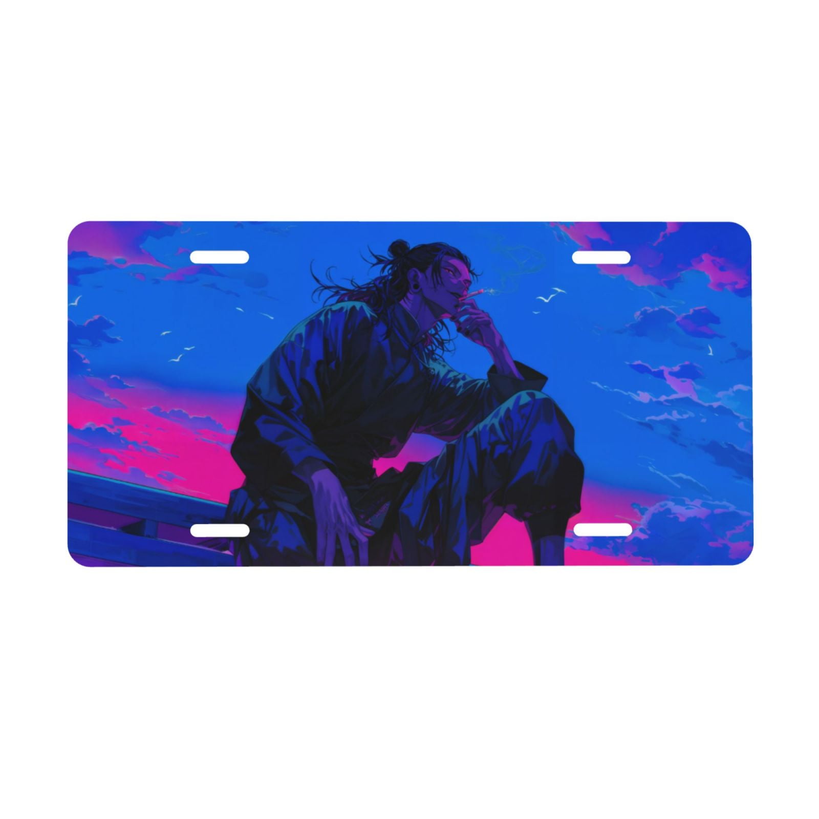 Geto Suguru Jujutsu Kaisen License Plate, Car Front License Plates With ...