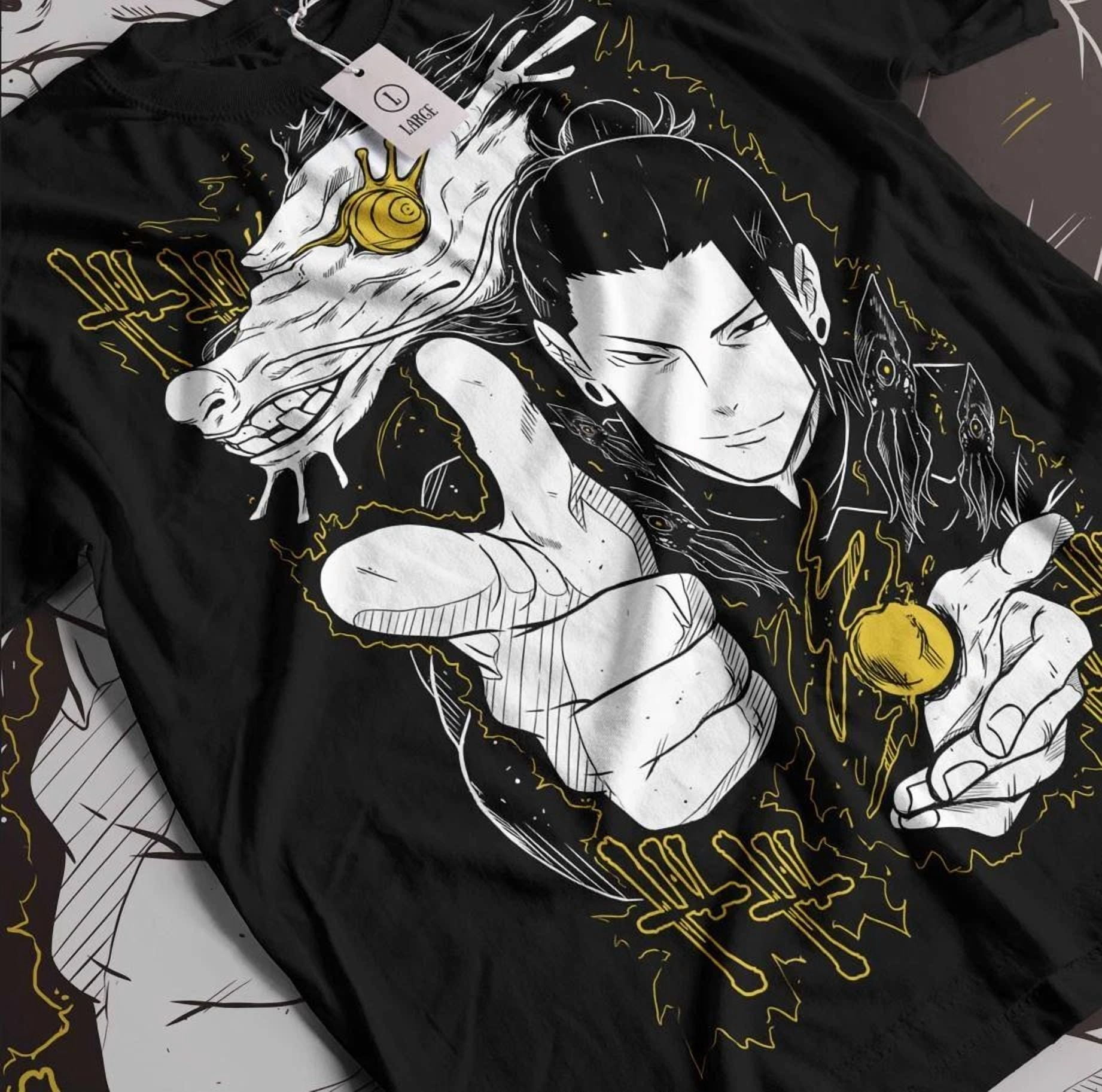 Geto T-shirt Jujutsu Kaisen Suguru Gojo Satoru JJK Girl Horror Anime ...