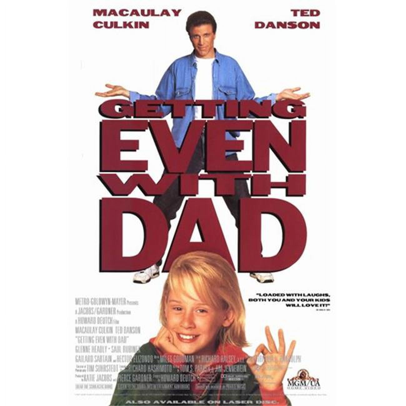 Getting Even with Dad Movie Poster - 11 x 17 in. - Walmart.com