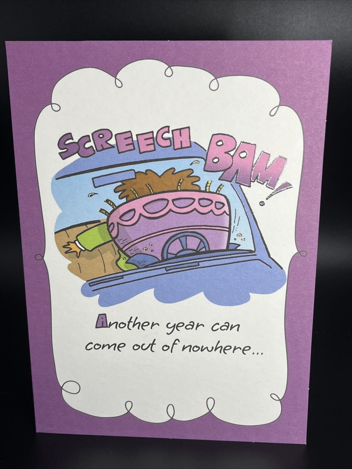 Getting Old Birthday Greeting card w/Envelope - Walmart.com