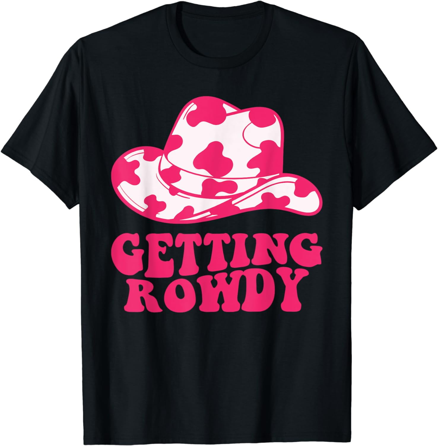 Getting Rowdy Getting Hitched Nashville Bachelorette Party T-Shirt ...