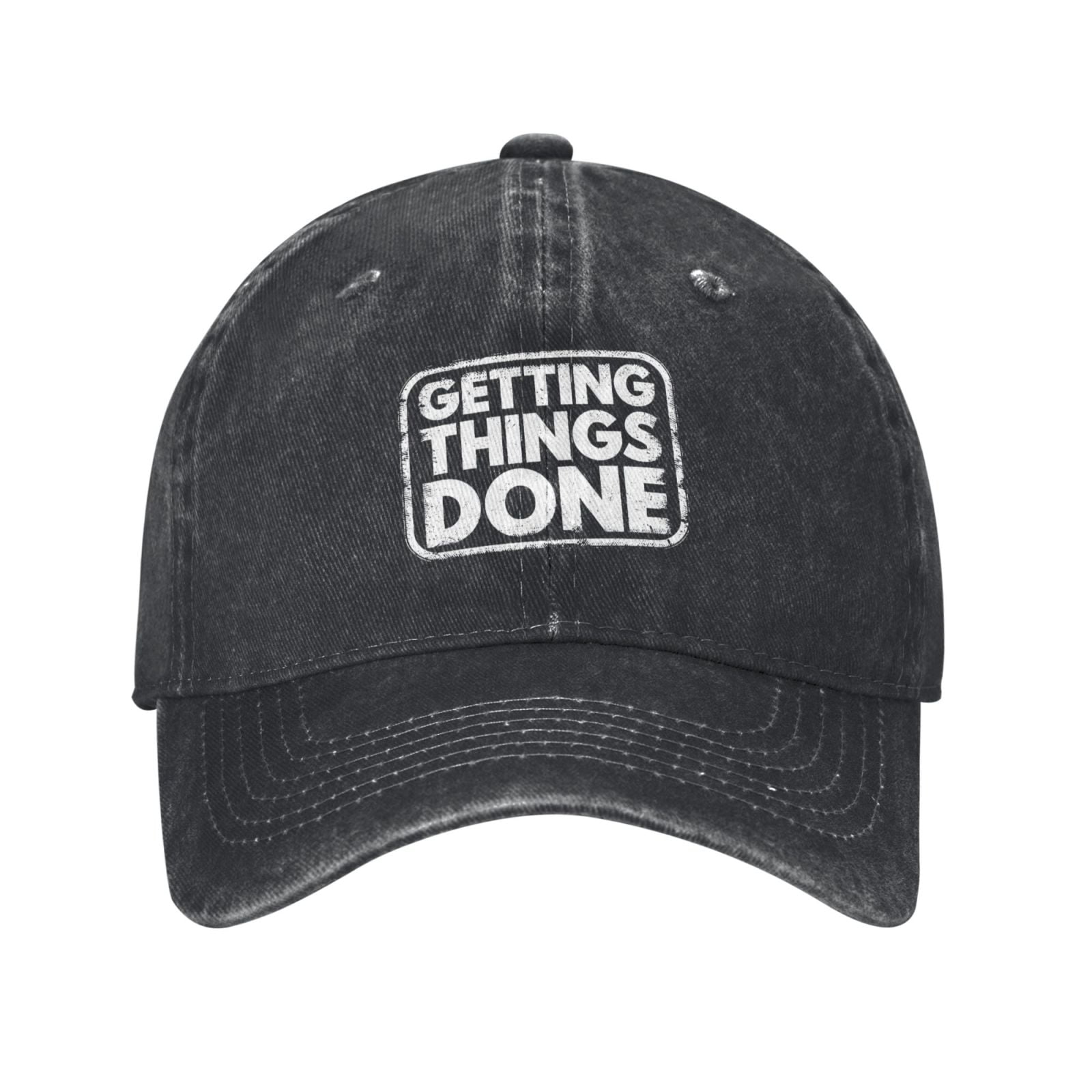 Getting Things Done Baseball Cap Vintage Soft Washed Denim,Golf Dad Hat ...