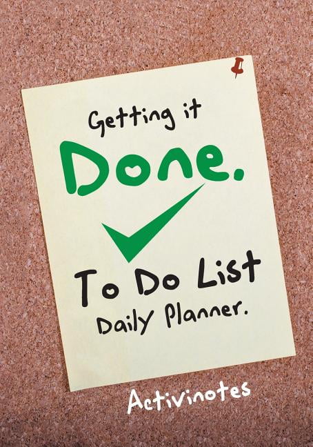 Getting it Done. To Do List Daily Planner (Paperback) - Walmart.com