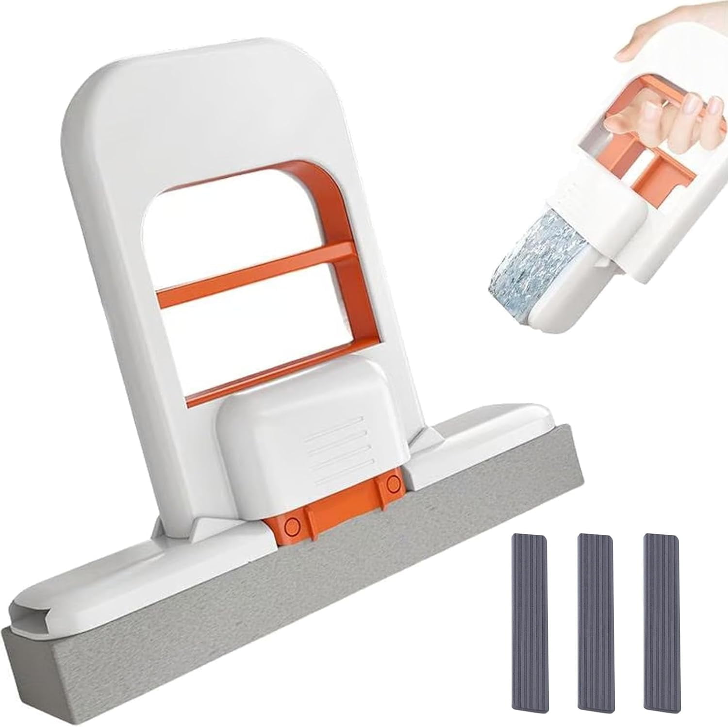 Gettoreach/Multipleon Mini Foldable Desktop Mop – Mop for Wet & Dry ...