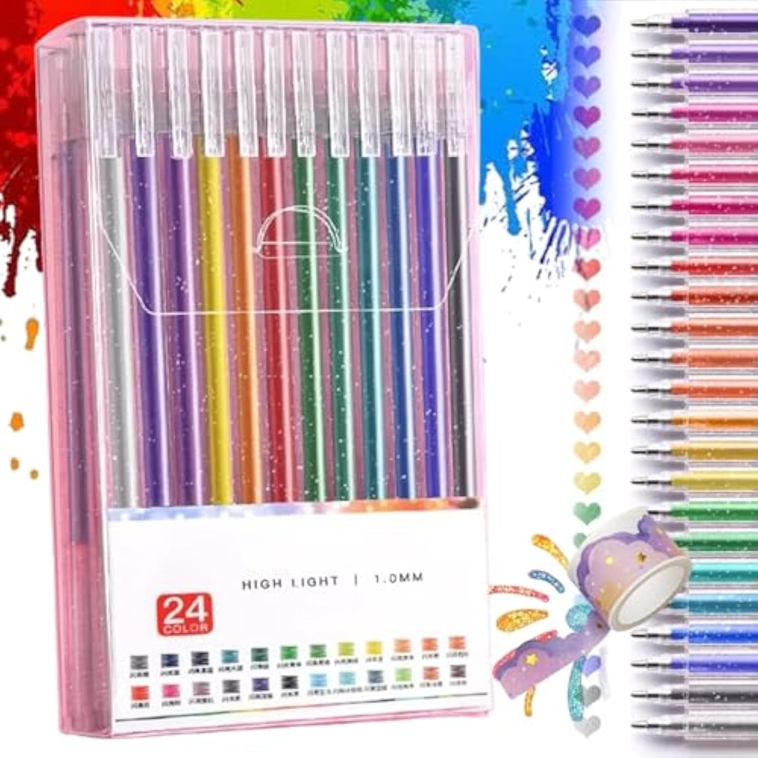 Gettoreach Pens, Gettoreach Glitter Gel Pen Set, Glitter Gels Pens Sets ...