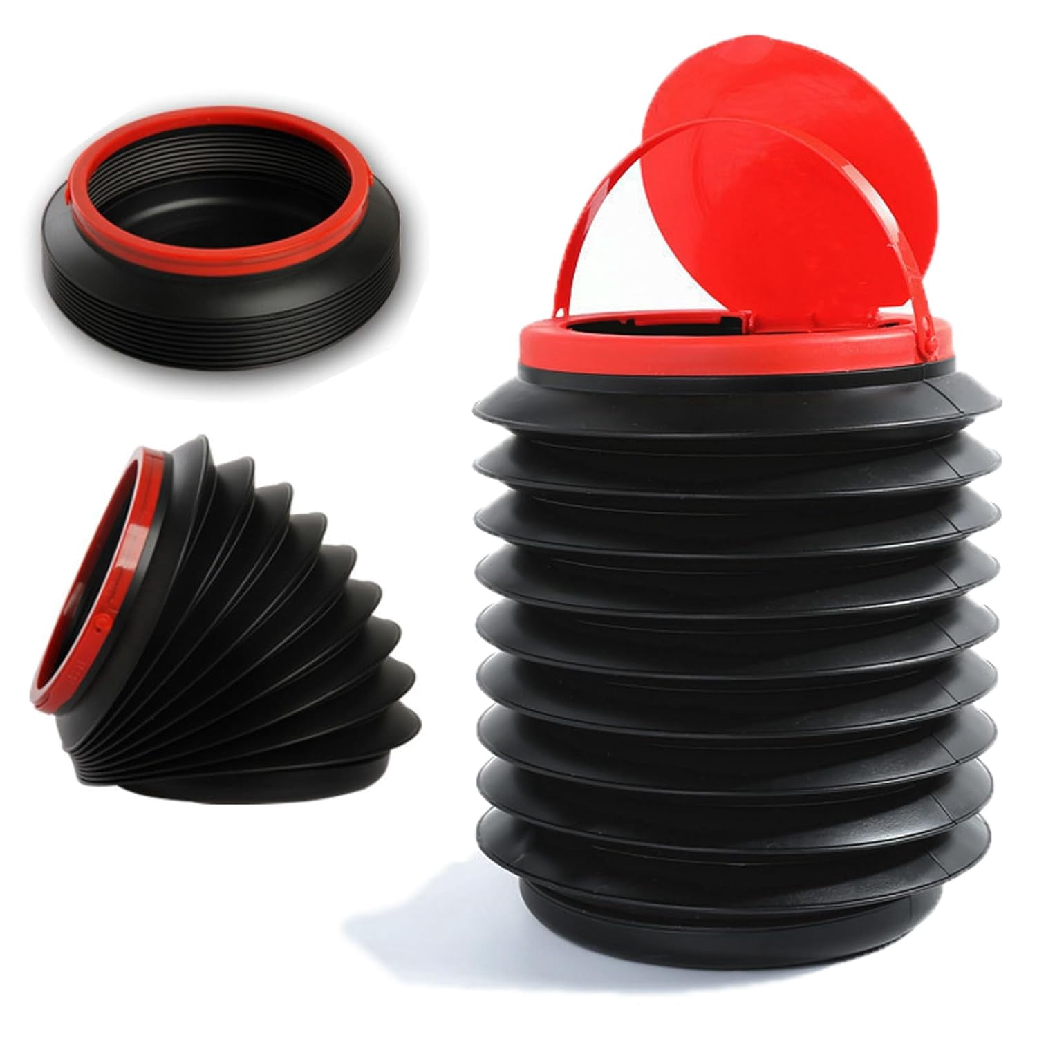 Gettoreach Portable Car Trash Bin: Foldable Outdoor Fishing Bucket ...