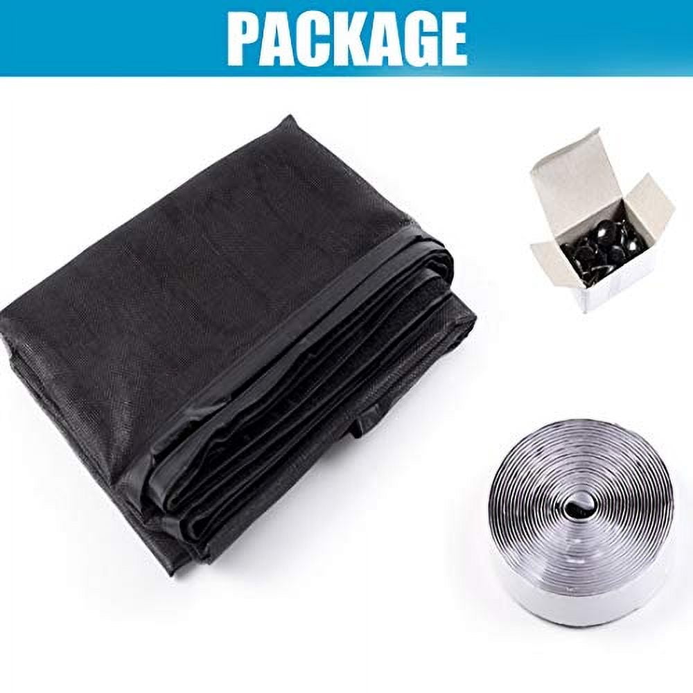 GettyGears Magnetic Window Screen Mesh Curtain with Magnets for Window ...