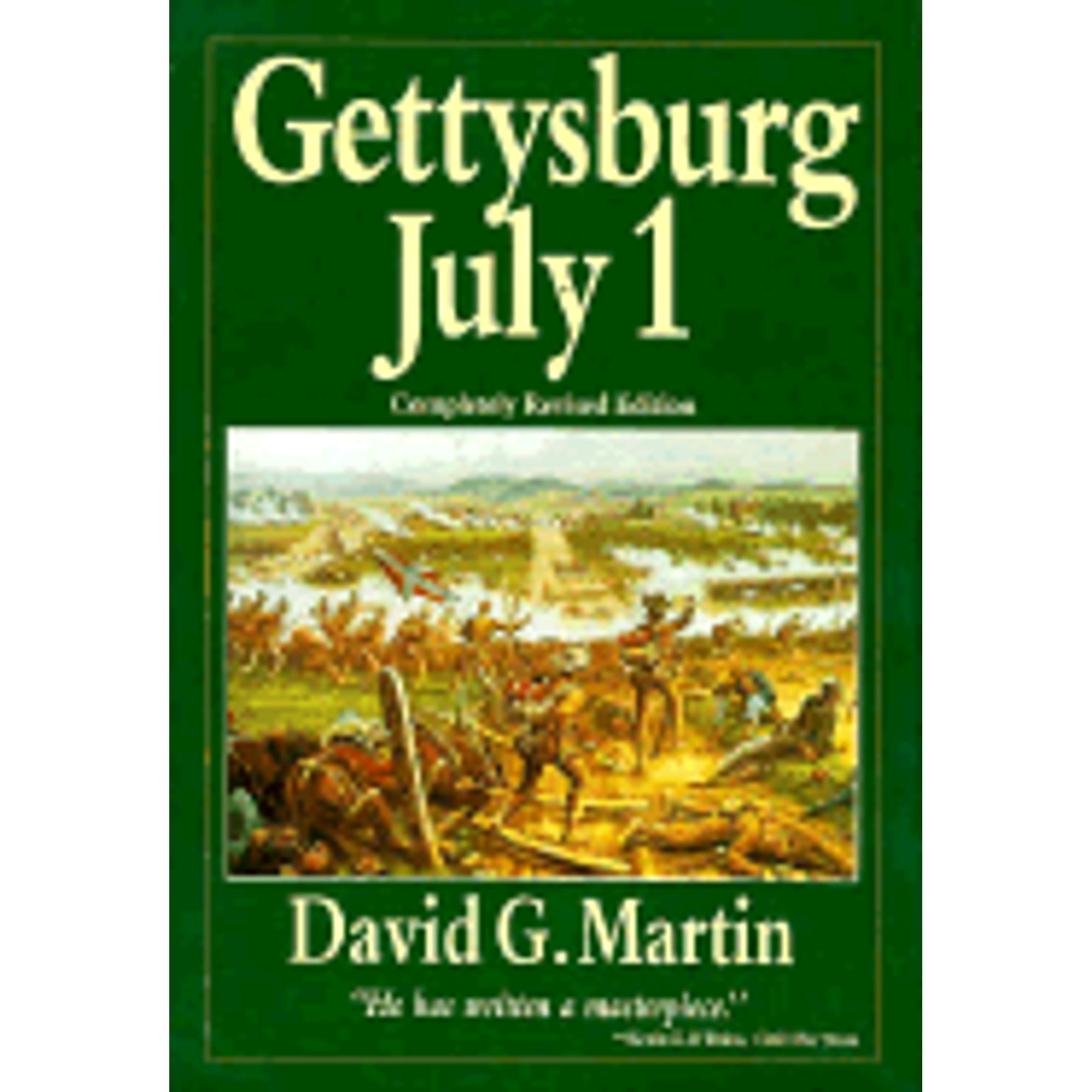 Pre-Owned Gettysburg July 1 (Hardcover) 0938289810 9780938289814 ...