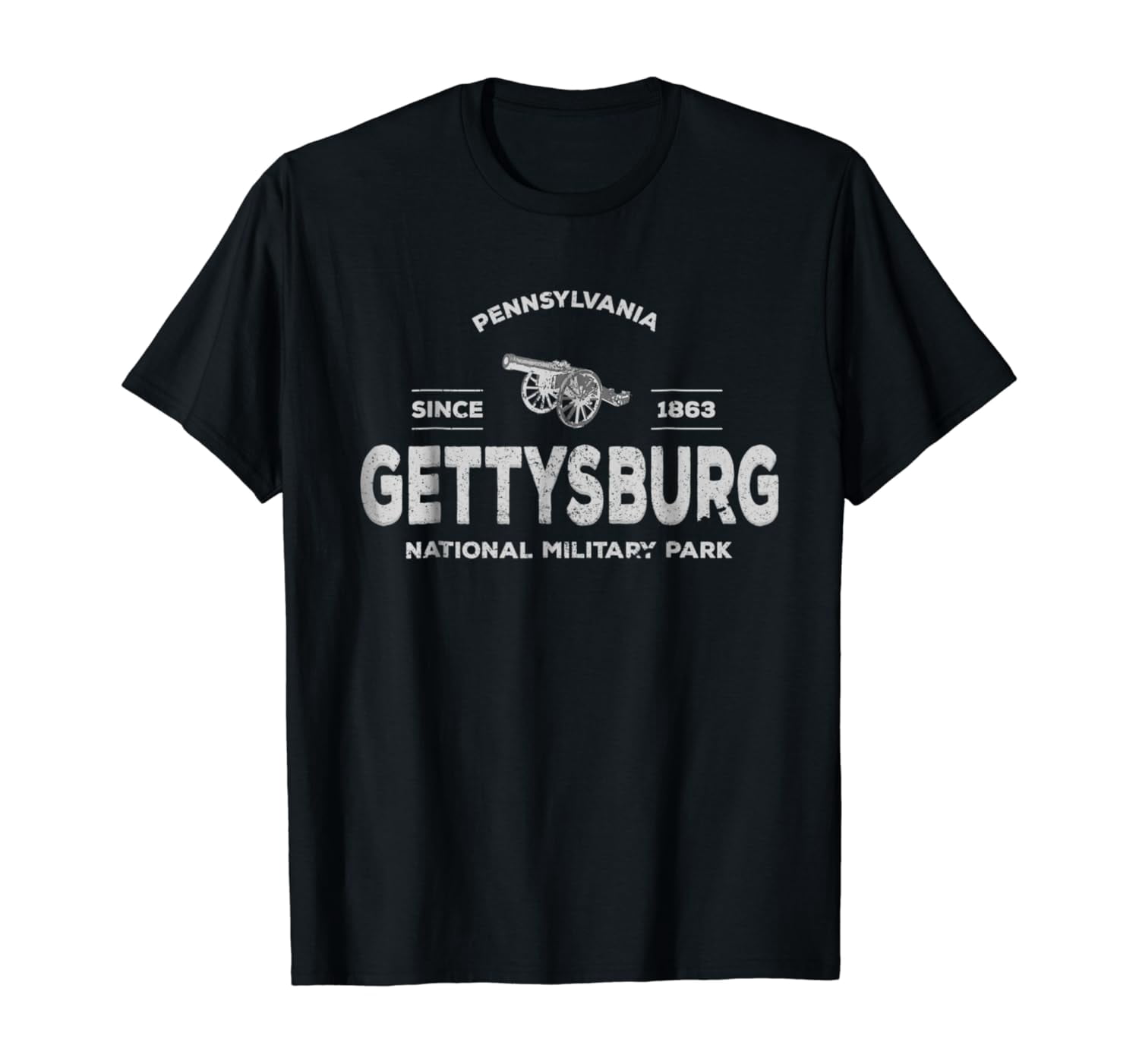 Gettysburg Park 1863 National Military Park Graphic T-Shirt - Walmart.com