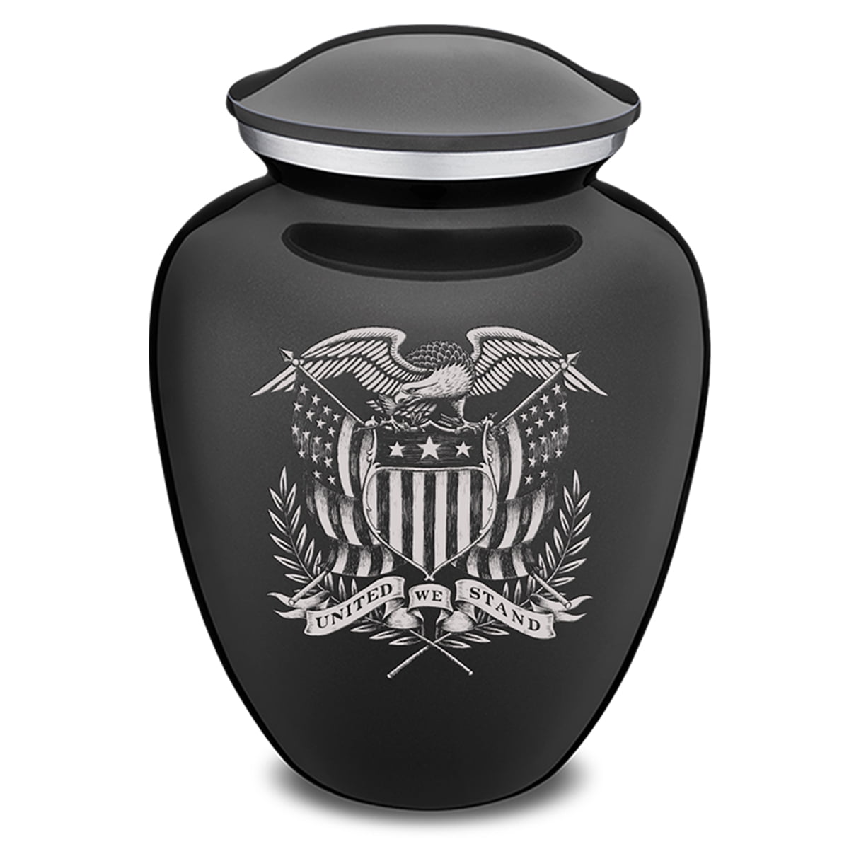 Geturns Embrace Adult American Flag Cremation Urns for Human Ashes I ...