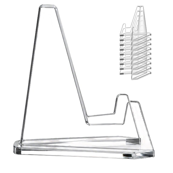 Getwin,Acrylic Trading Card Display Stand,10pc Acrylic Display Stand ...