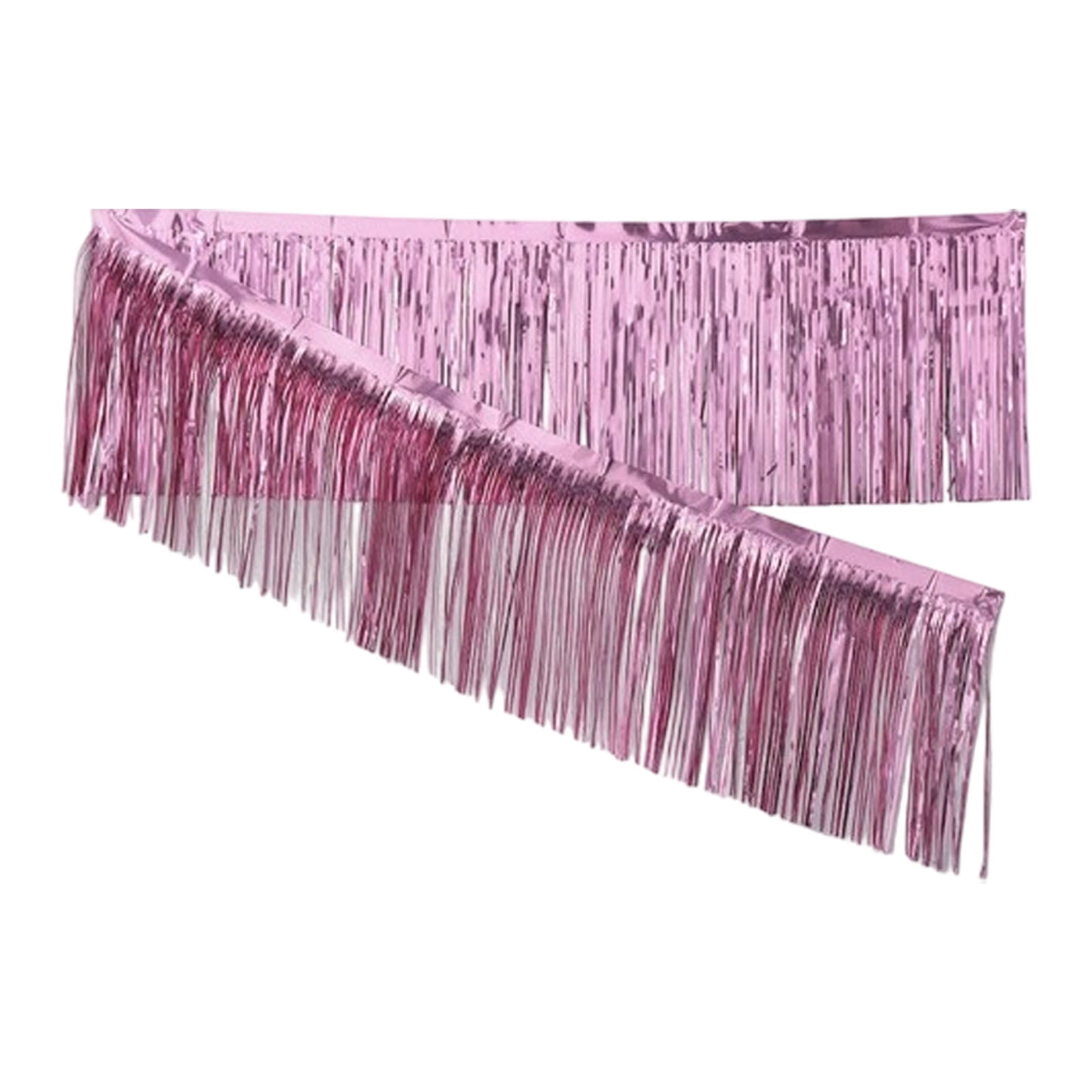 Getwin Fringe Decor,Metallic Foil Garland,Foil Fringe Garland Champagne ...