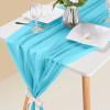Getwin Household Antependium,Chiffon Table Flags for Wedding Banquets ...