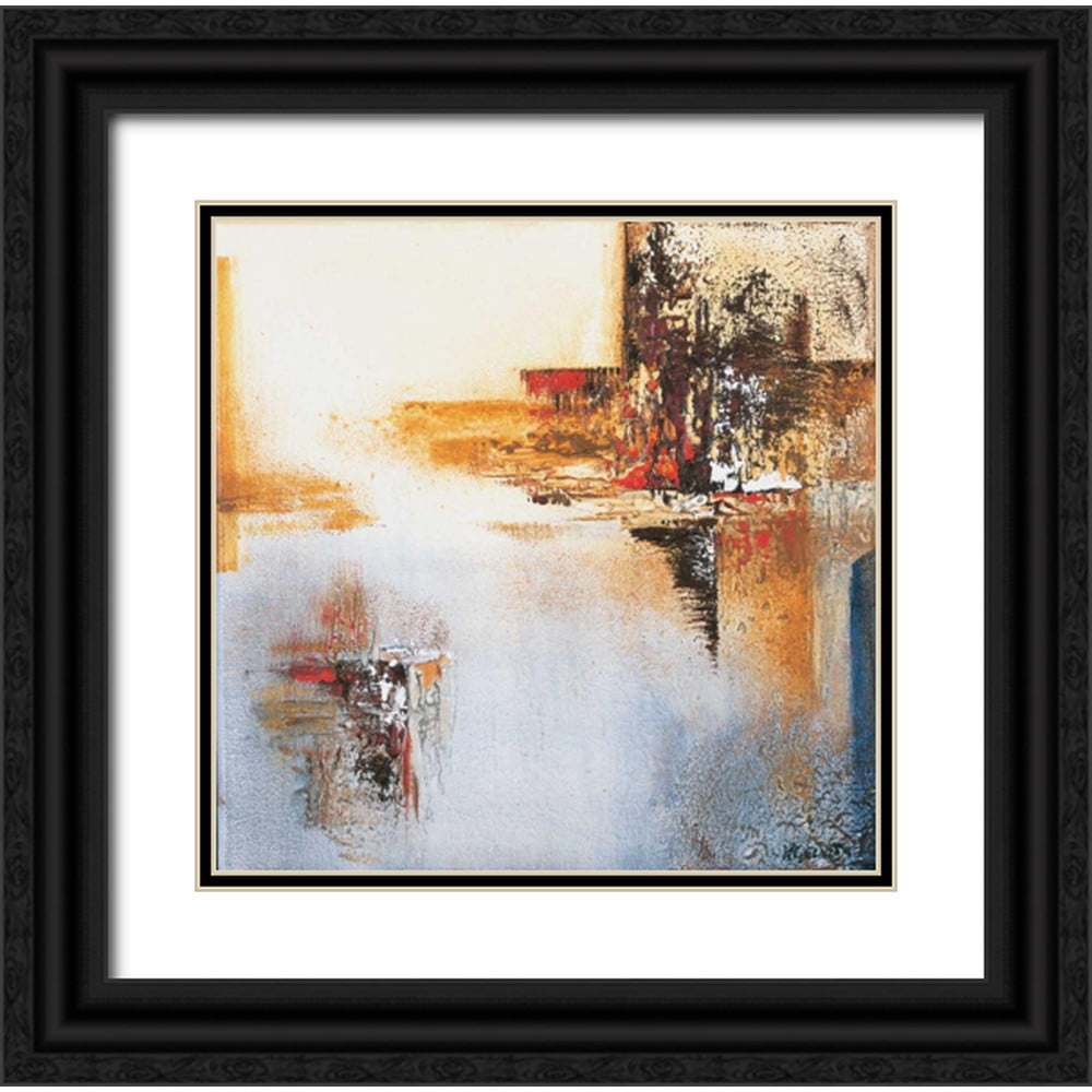 Geurts, Nelly 15x15 Black Ornate Wood Framed with Double Matting Museum ...