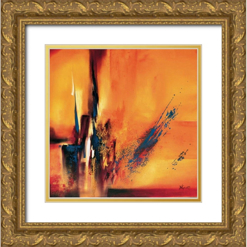 Geurts, Nelly 20x20 Gold Ornate Wood Framed with Double Matting Museum ...