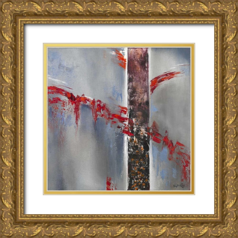 Geurts, Nelly 20x20 Gold Ornate Wood Framed with Double Matting Museum ...