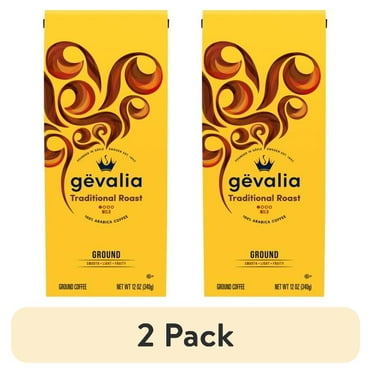 Gevalia Decaf House Blend Ground Coffee, Decaffeinated, 12 oz. Bag ...