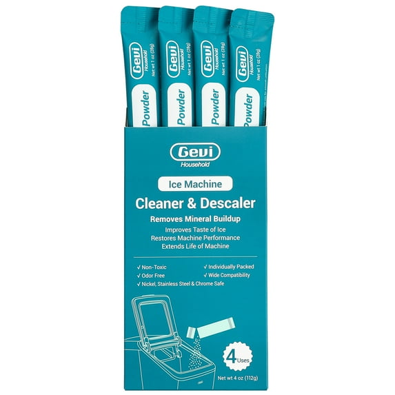 Gevi Ice Maker Cleaner & Descaler | Organic Citric Acid Cleaning ...